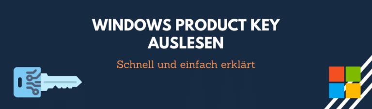 Windows Product Key auslesen