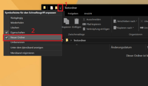 Windows: Ordner erstellen/anlegen